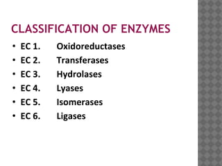Enzymes lect.-ppt | PPTX