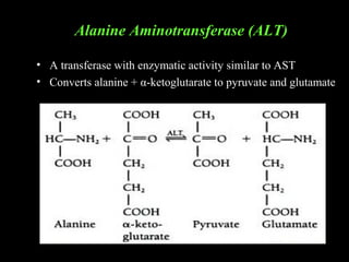 LIVER ENZYMES AST, ALT & ALP | PPT