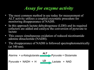 LIVER ENZYMES AST, ALT & ALP | PPT
