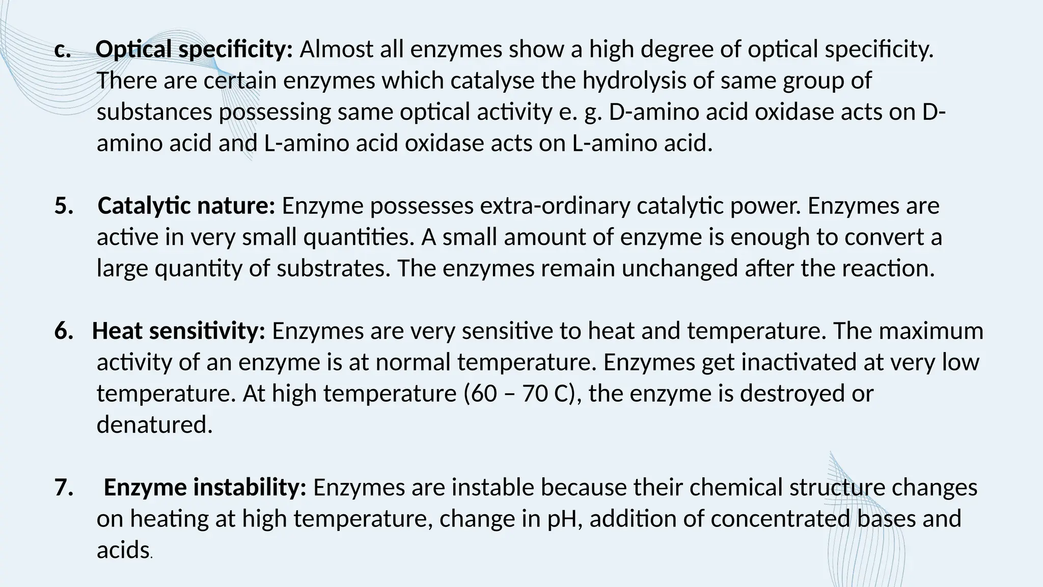 ENZYMES : Structure, Function and Classification | PPTX