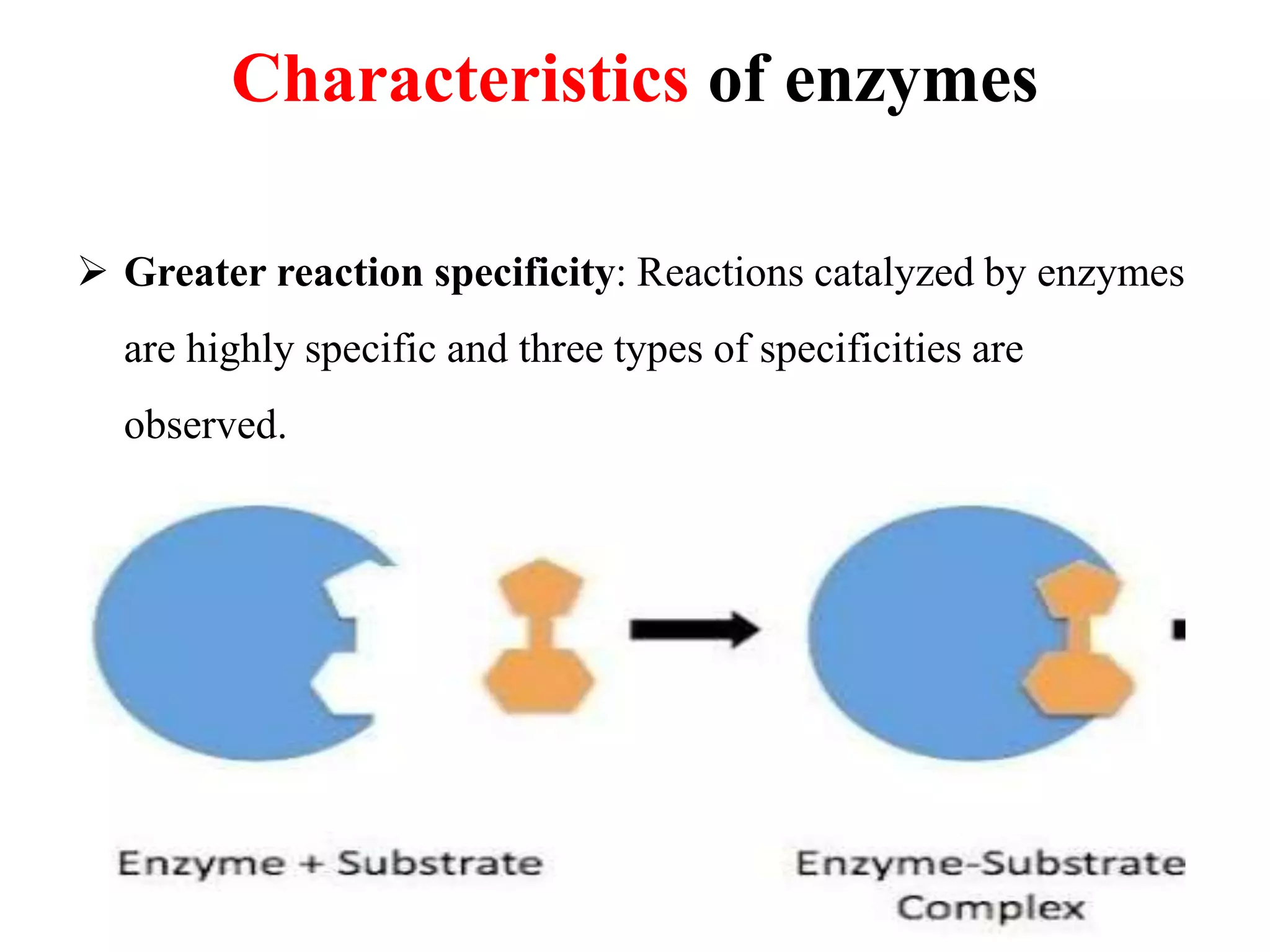 Enzymes properties, nomenclature and classification | PPTX