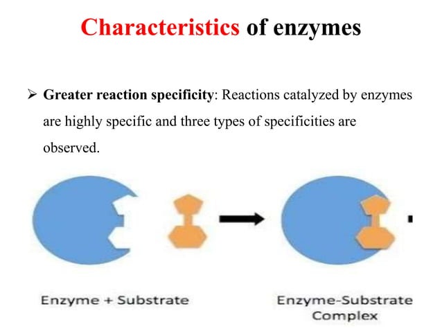 Enzymes properties, nomenclature and classification | PPTX | Chemistry ...