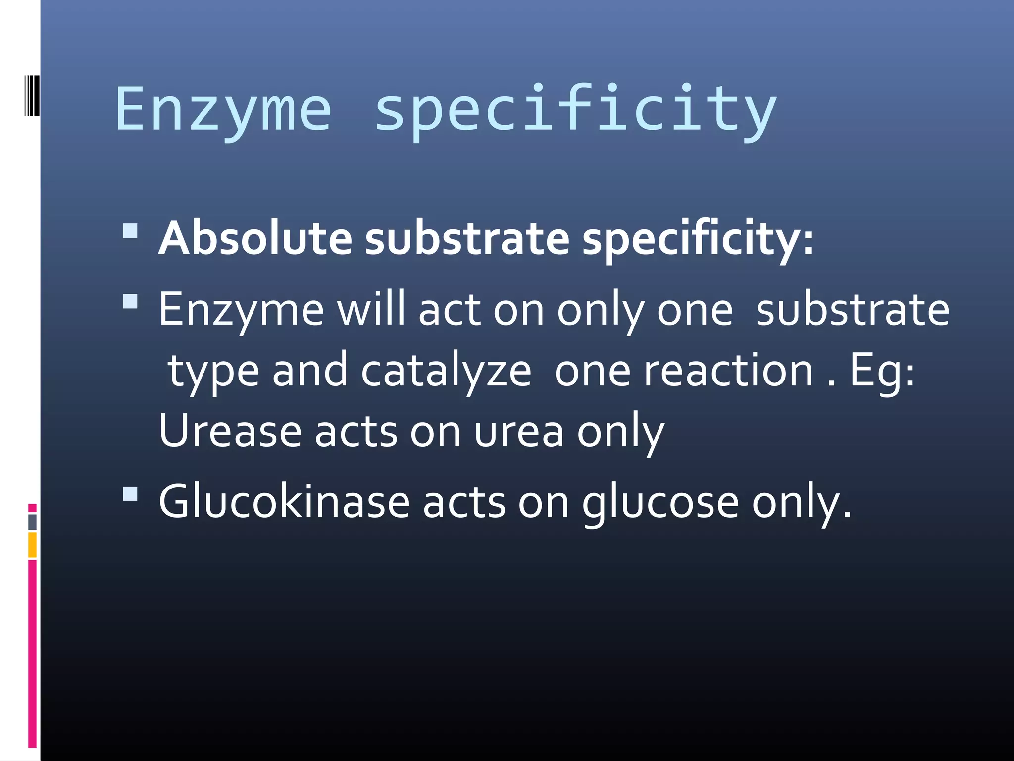 Basics of Enzymes for medical students | PPT