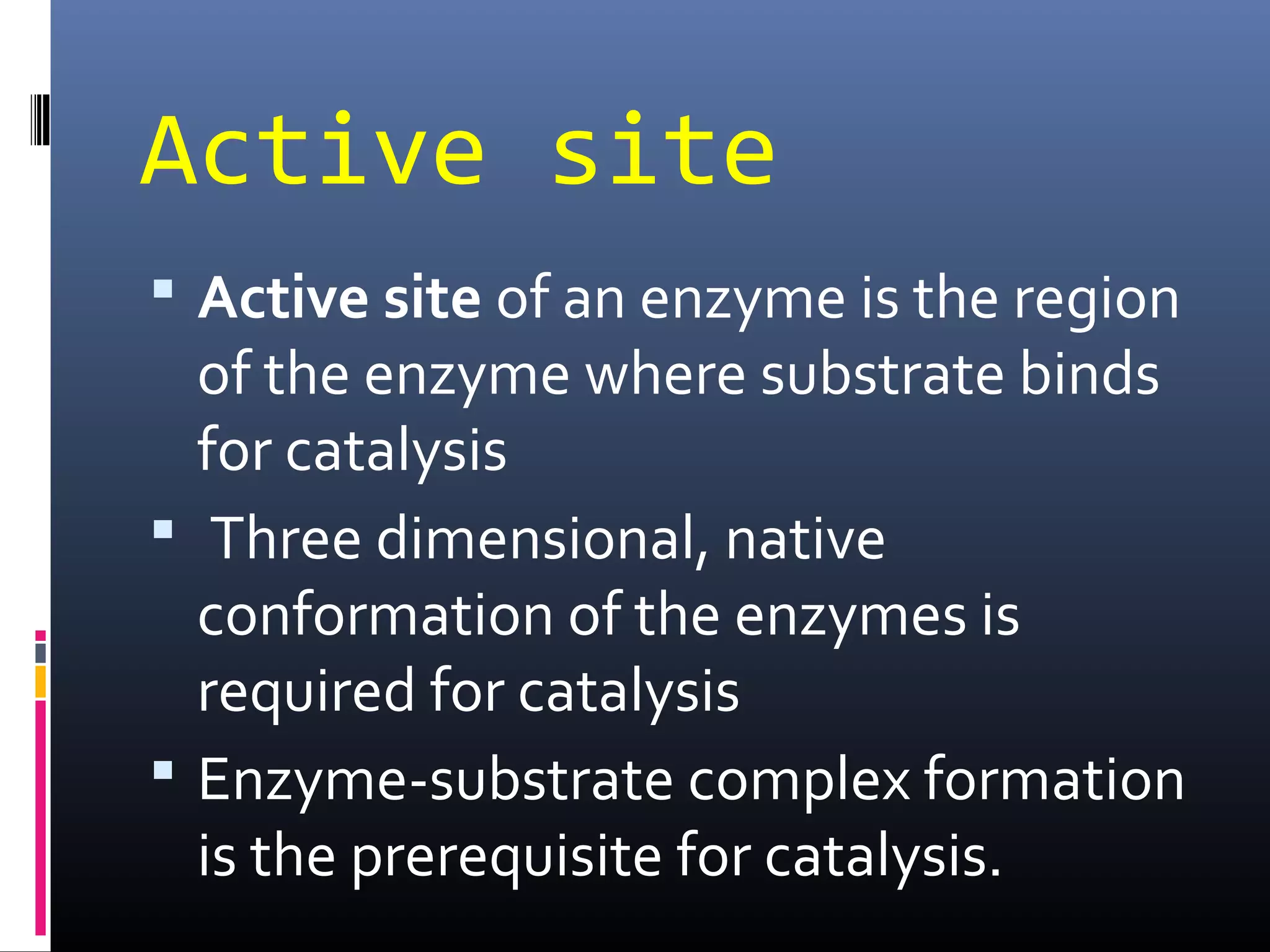Basics of Enzymes for medical students | PPT