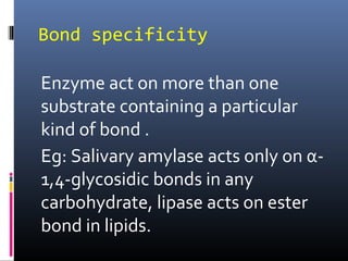 Basics of Enzymes for medical students | PPT