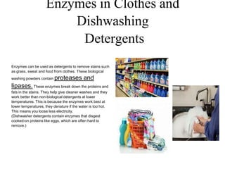Enzymes triple science | PPT