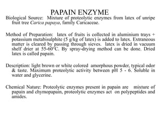 ENZYMES (1).pptx pharmacognosy and Phytochemistry | PPTX
