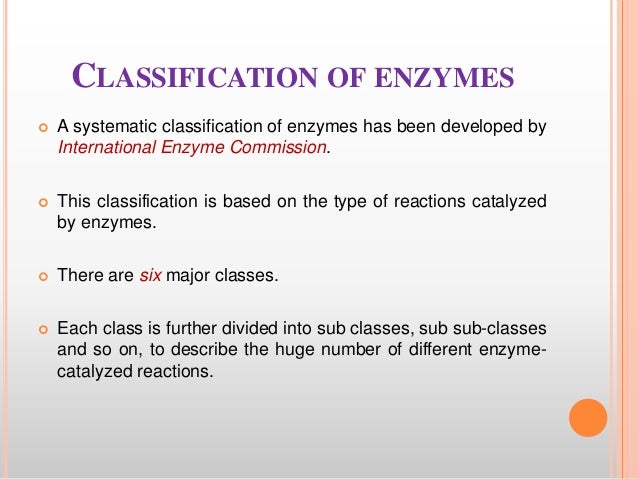 Enzymes