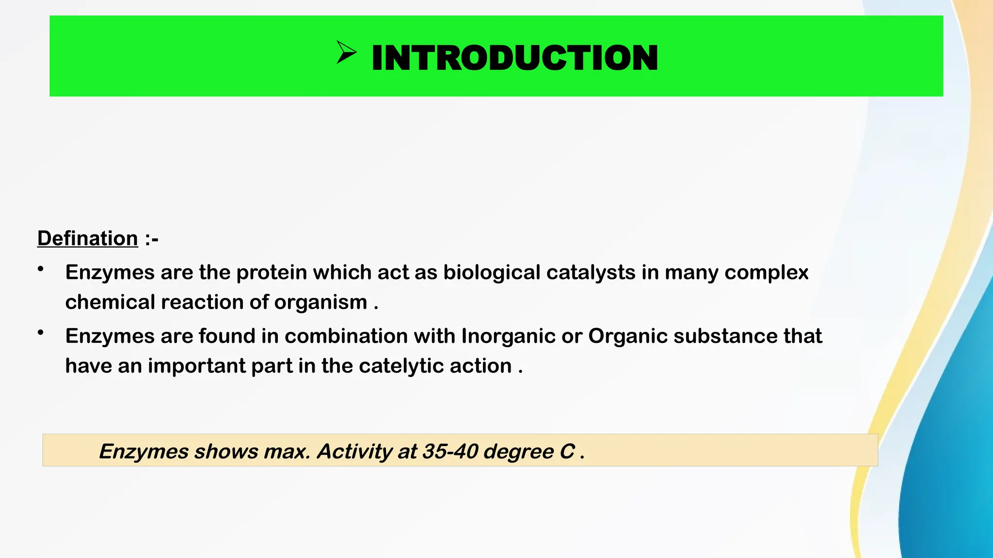 TYPES OF ENZYME AND IT'S CLASSIFICATION WITH EXAMPLE | PPT