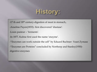 Enzymes and co enzymes | PPTX