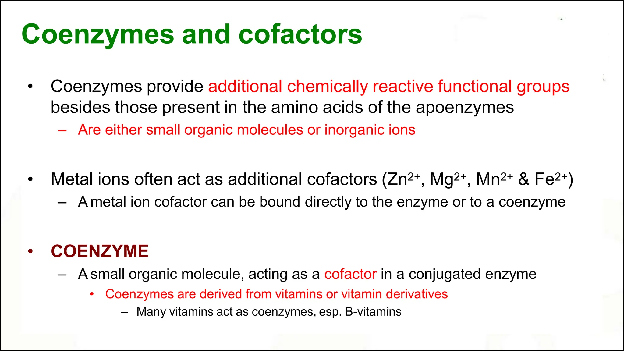 Biochemistry of Enzymes and Coenzymes.pptx