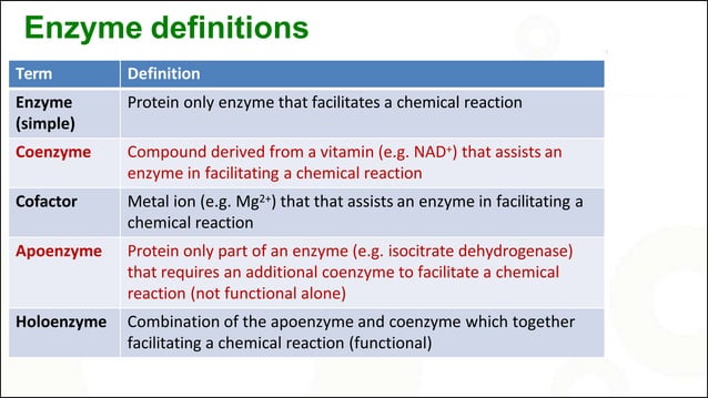 Biochemistry of Enzymes and Coenzymes.pptx
