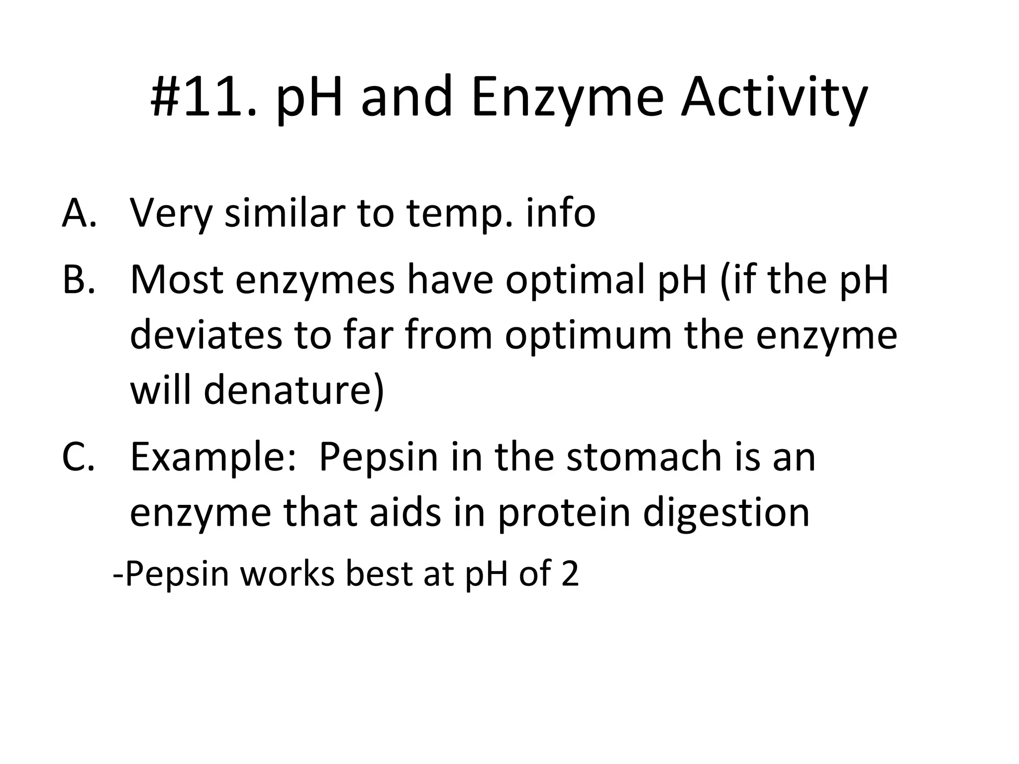Enzymes and Proteins PowerPoint | PPT