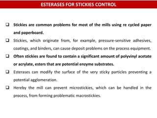 Enzymes are on duty@pulp and paper industry | PDF