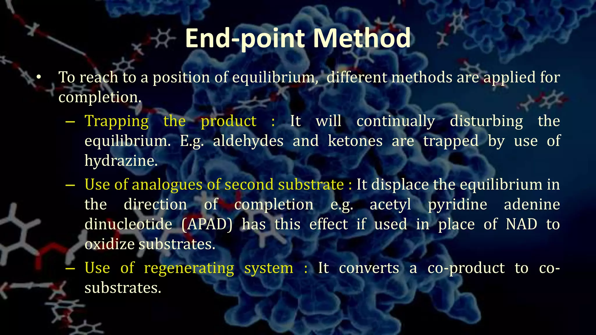 Enzymes as analytical reagent | PPTX