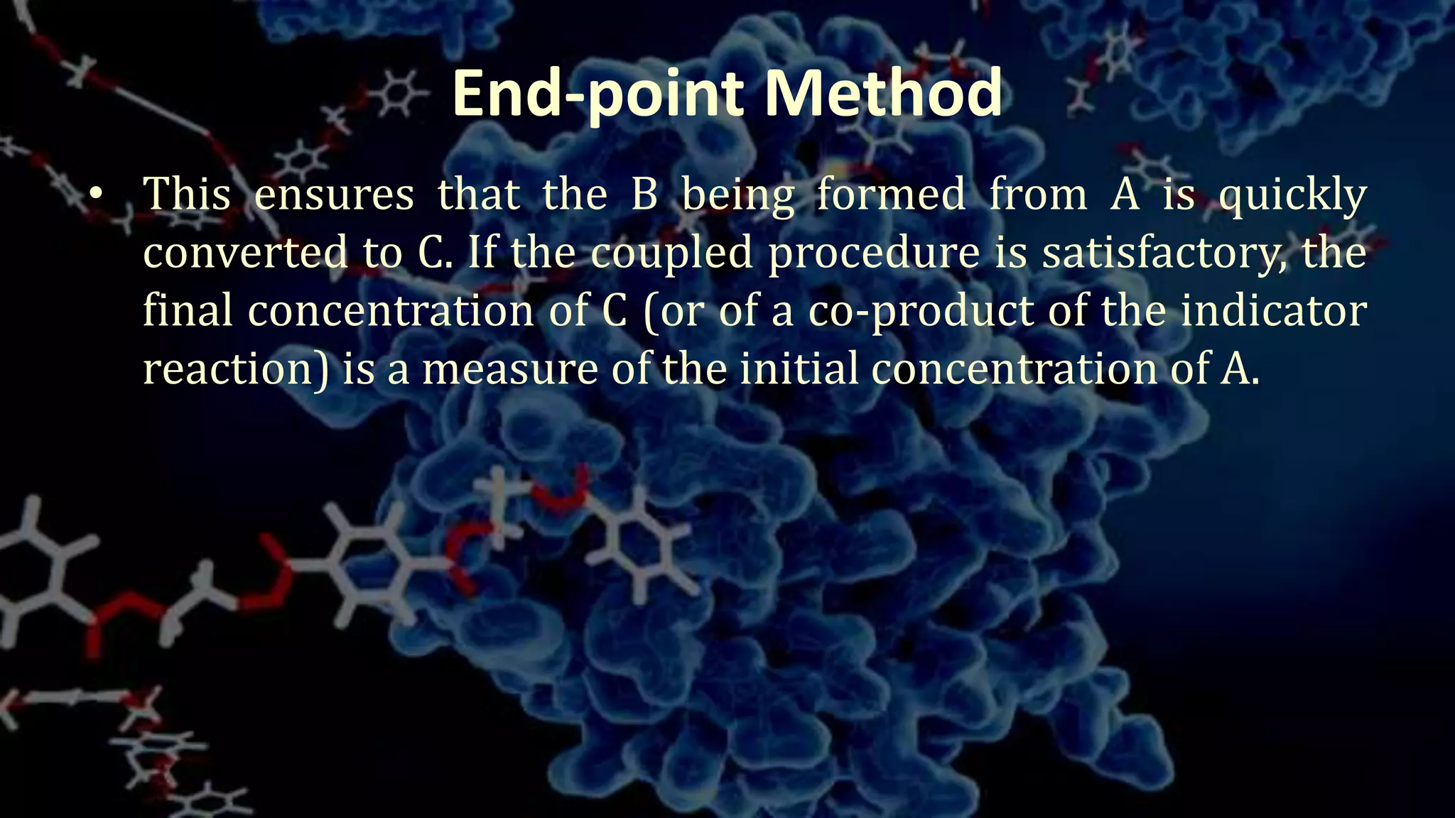 Enzymes as analytical reagent | PPTX