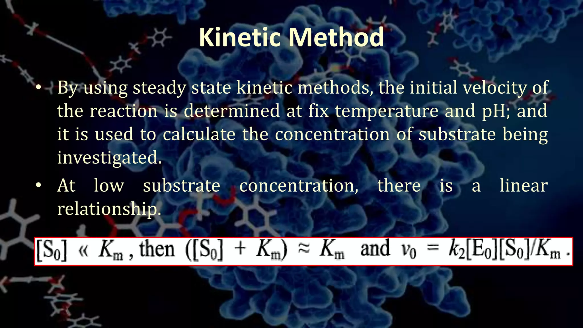 Enzymes as analytical reagent | PPTX