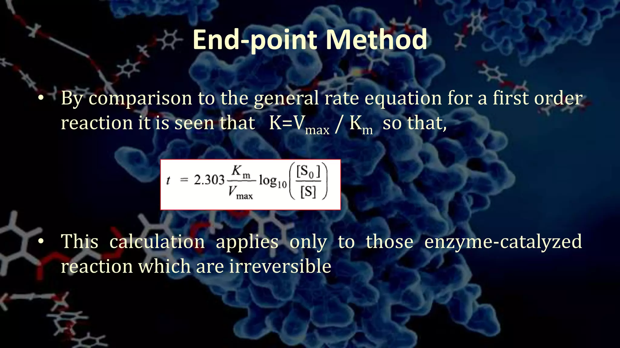 Enzymes as analytical reagent | PPTX