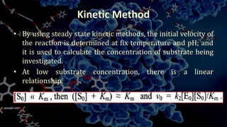 Enzymes as analytical reagent | PPTX