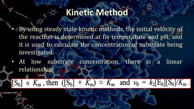 Enzymes as analytical reagent | PPTX