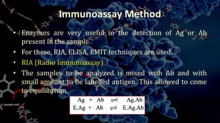 Enzymes as analytical reagent | PPTX