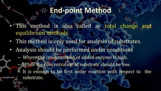 Enzymes as analytical reagent | PPTX