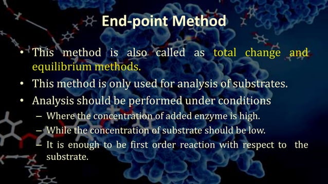 Enzymes as analytical reagent | PPTX