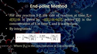 Enzymes as analytical reagent | PPTX