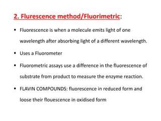 Enzymes assay ppt Best | PPTX