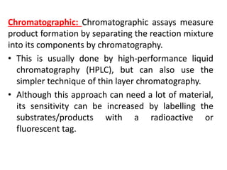 Enzymes assay ppt Best | PPTX