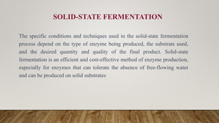 Bacterial enzymes, industrial enzymes and production of enzymes by ...