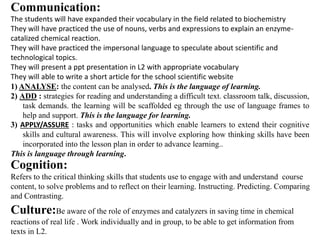 Enzymes giuseppe venturi rete elabfor clil | PPT