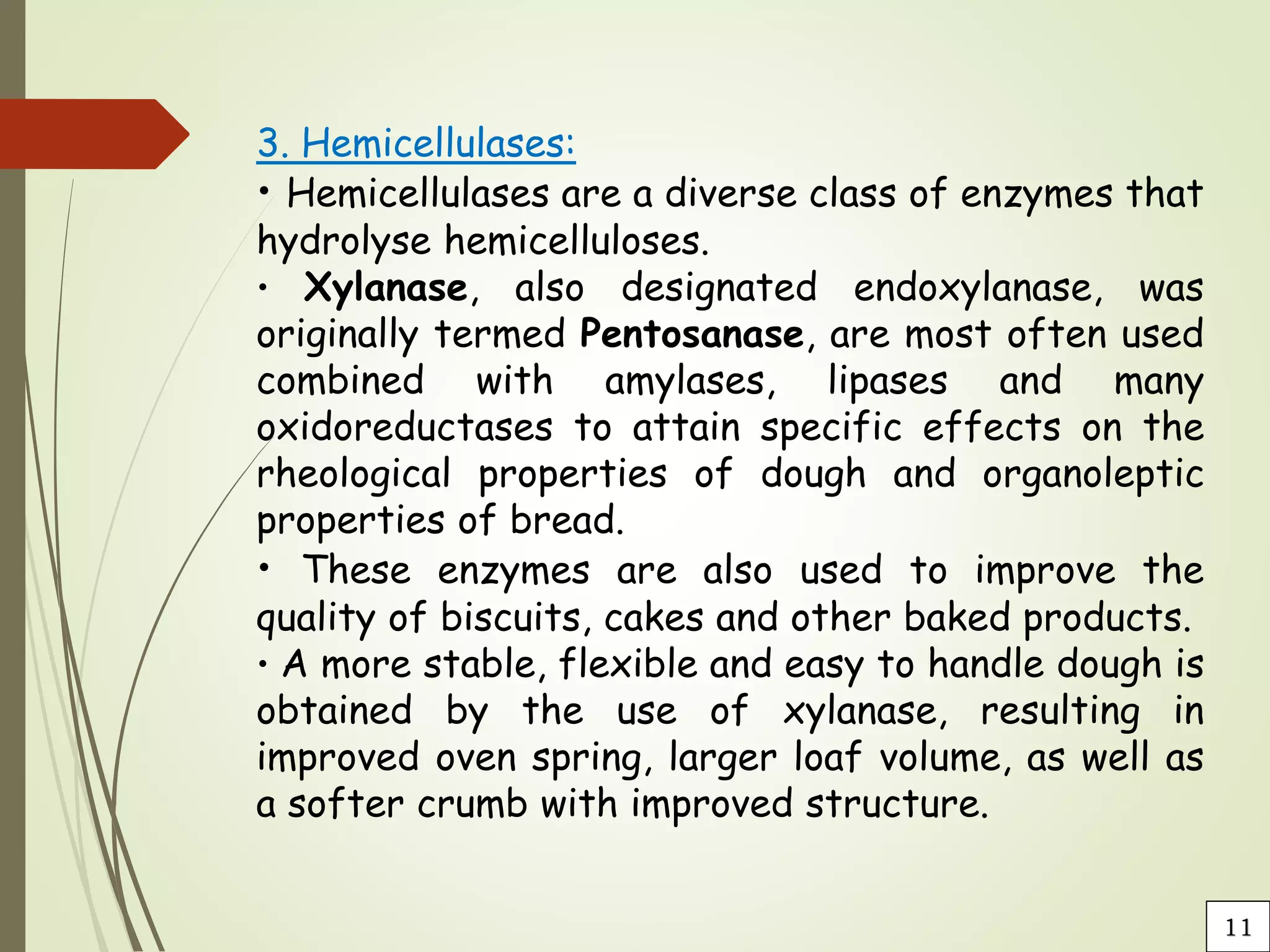 Enzymes used in Bakery Industry | PPTX