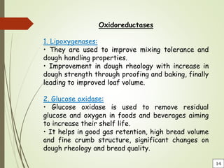 Enzymes used in Bakery Industry | PPTX