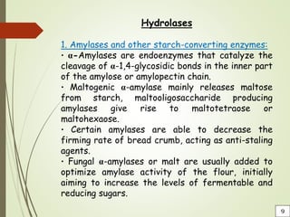 Enzymes used in Bakery Industry.pptx