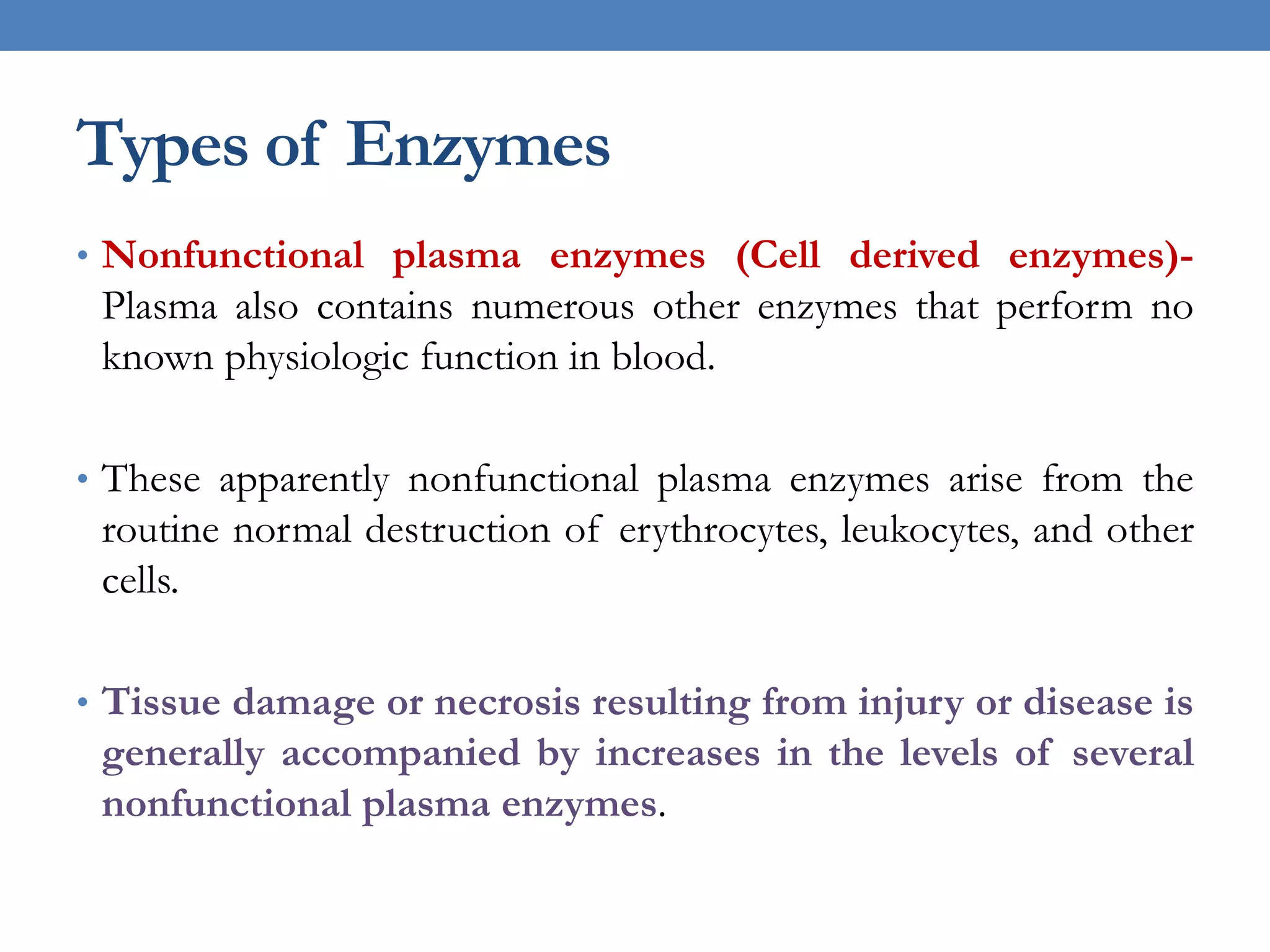 Enzymes in diagnosis and diseases | PDF