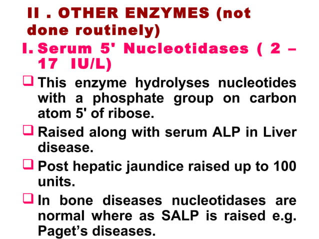 Enzymes in diagnosis and prognosis 3 | PPT | Blood Disorders | Diseases ...