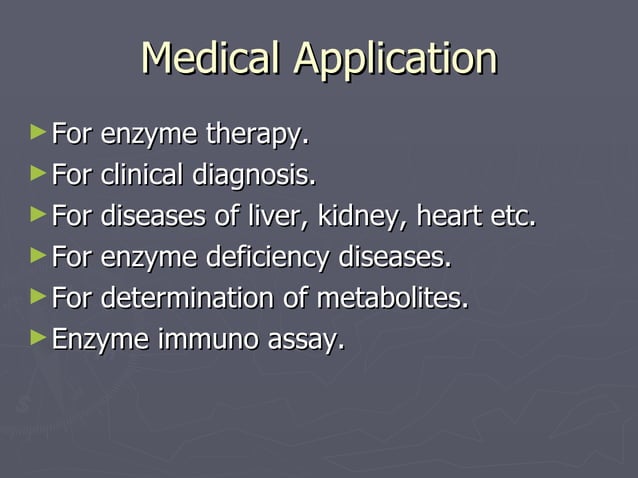 Enzymes In Diseases | PPT