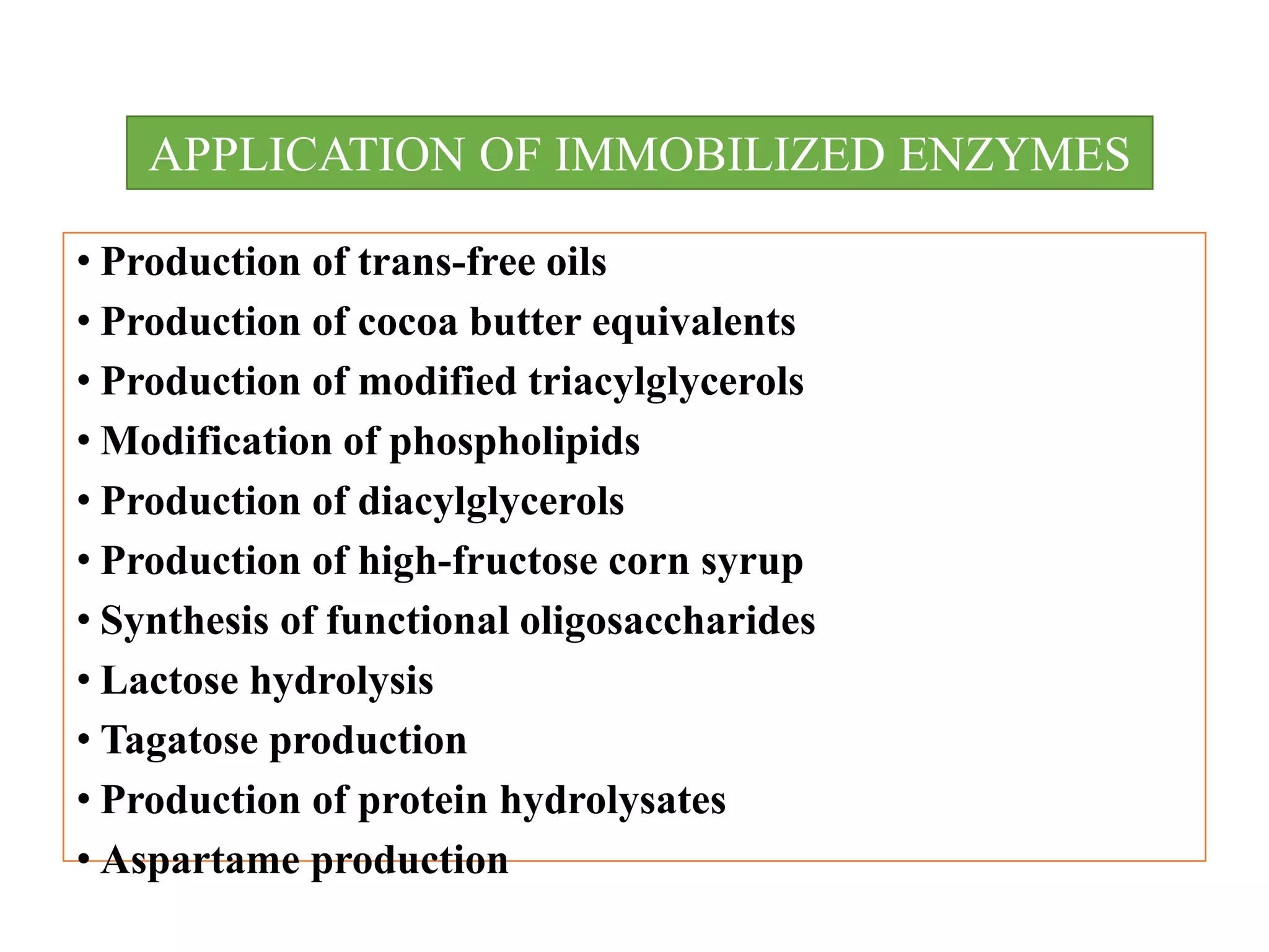 Application of Enzymes in food industry | PDF | Chemistry | Science