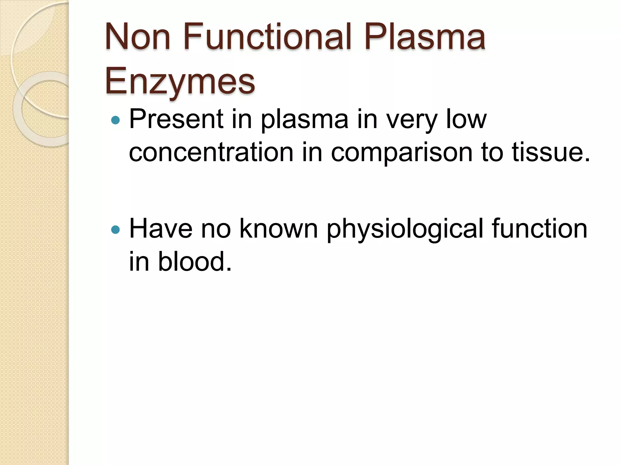 Enzymes in health and diseases final | PPTX