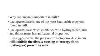 Enzymes in milk and cheese about the rennet and renin.pptx