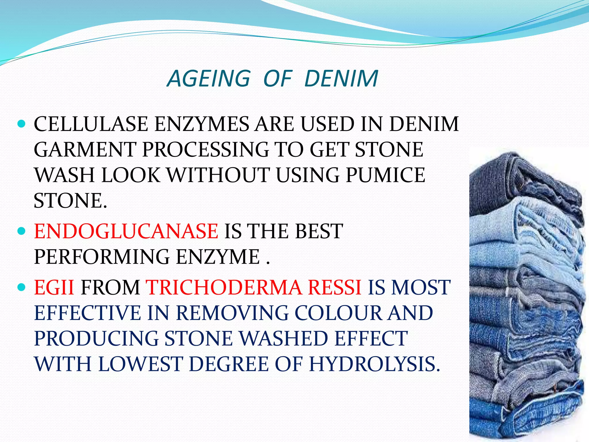 Enzymes in textiles | PPTX