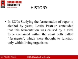 Enzymes introduction | PPT