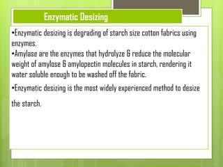 Enzymes on textile proccesing | PPT