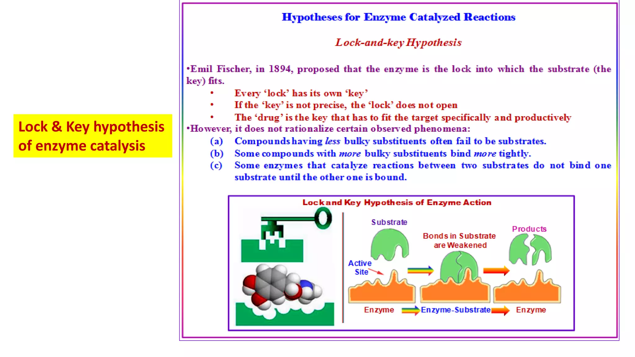 Enzyme specificity types and applications | PDF