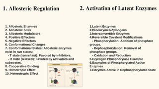 Enzymes regulation and inhibition pdf | PPT