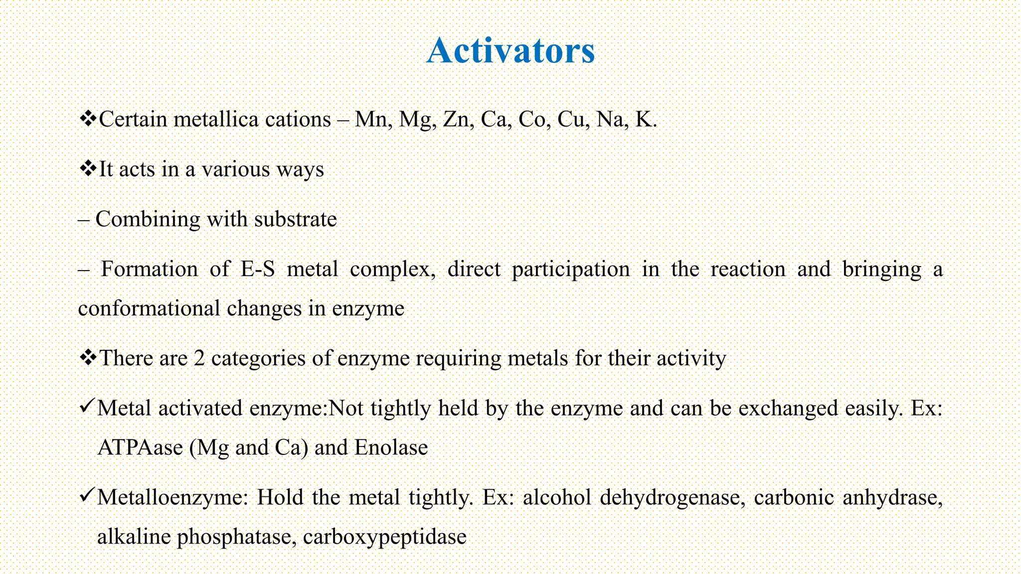 Enzyme structure and Mechanism of Action | PPTX