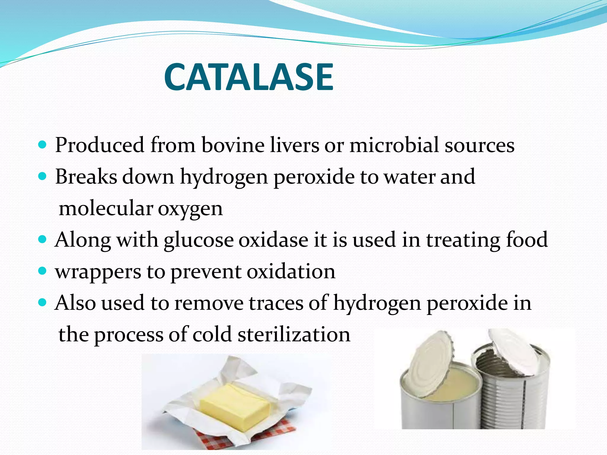 Enzymes used in food industry | PPTX