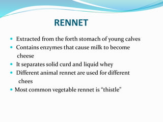 Enzymes used in food industry | PPTX