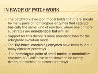 Enzyme system evolution | PDF